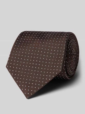 HUGO BOSS Krawatte aus reiner Seide mit Allover-Muster Modell ONE