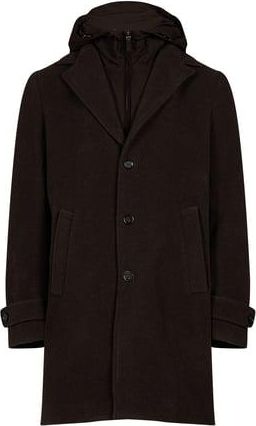 Paul & Shark Manteau avec doublure amovible en laine vierge