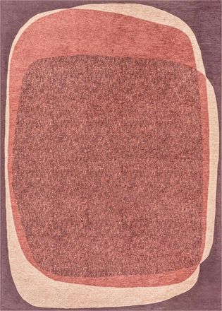 Louis De Poortere Louis De Poortere Teppich Meditation Kanji rosa