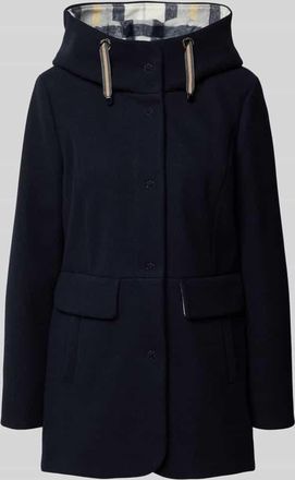 AMBER & JUNE Jacke mit Kapuze und Pattentaschen