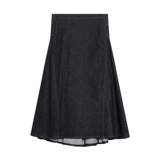 Jacquemus Femme, Jupes, Bleu, Taille: W27 La Jupe De-N&icirc;mes Lavoir