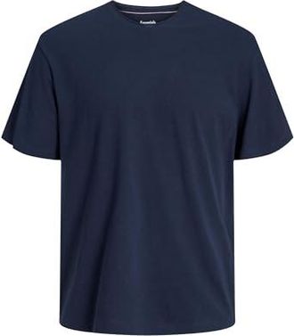 Jack & Jones Jjesummer Linen Tee SS O-Neck Sn Chemise à Manches Courtes, Blazer Bleu Marine, M Homme