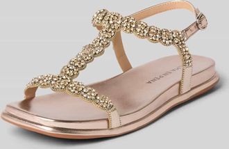 Alma En Pena Sandalen mit Strasssteinbesatz