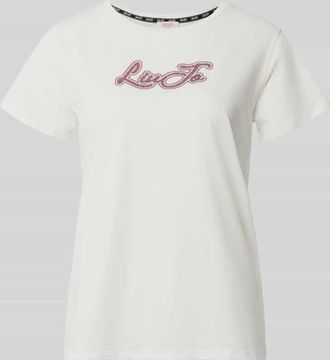 Liu Jo T-Shirt mit Strasssteinbesatz