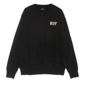 HUF Klassischer Schwarzer Rundhalsausschnitt Pullover - - Sweatshirts & Hoodies - Herren - Schwarzk - L