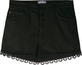 Dondup Femme, Shorts, Noir, Taille: W27 999 Short Denim Ricamo