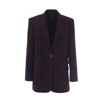 Pinko Oversized Blazer - - Jackets - Damen - Lila - XS