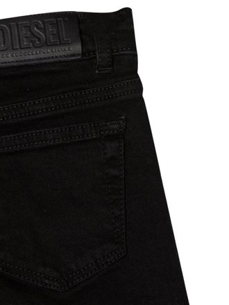 Diesel Cotton-Elastane Trousers - Black