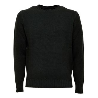 FILIPPO DE LAURENTIIS Girocollo Crewneck - - Knitwear - Herren - Gr&uuml;n - L