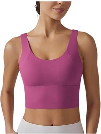 Generic Brassiere Femme Sport sans Armature Grande Taille Soutien Gorge Push Up Sexy Confortable Extensible sous-V&ecirc;tements Jogging Running Yoga Fitness a la M