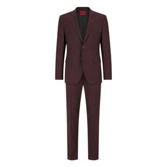 HUGO BOSS Arti-Hesten253X Anzug - - Suits - Herren - Lila - 3XL