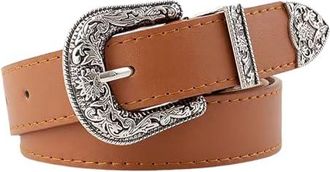 Generic Ceinture &eacute;Lastique Femme - Ceinture D&eacute;corative Femme pour Jean Style R&eacute;tro et D&eacute;contract&eacute; Accessoire de Mode &Eacute;l&eacute;gant