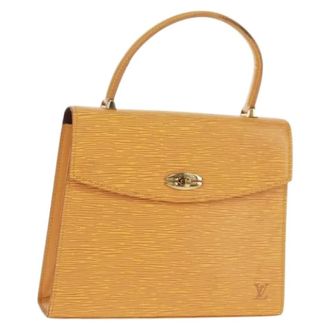 Louis Vuitton Sac &agrave; main en cuir Pre-owned - Femme - Pre-owned - Jaune - Taille: ONE Size