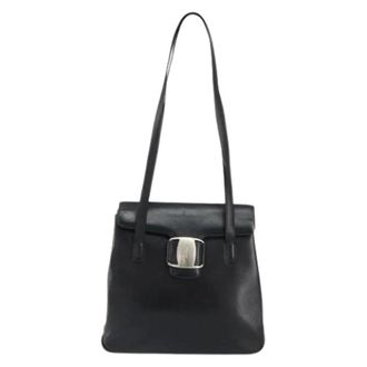 Ferragamo Pre-owned Ledertasche - - Pre-owned - Damen - Schwarzk - ONE SIZE