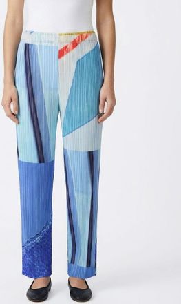 Pleats Please Issey Miyake Pantalon PLEATS PLEASE ISSEY MIYAKE Femme couleur Bleu