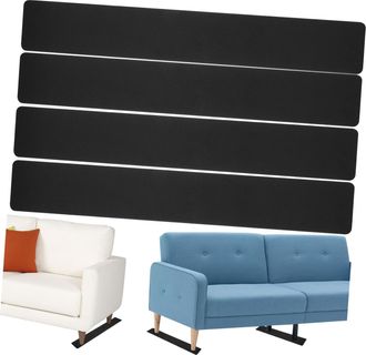 Soimiss 4 St&uuml;ck Anti rutsch M&ouml;belpads Selbstklebend Gummi Schutz f&uuml;r Teppich Bodenschutz rutschfeste Filzgleiter M&ouml;belstopper Ger&auml;uschd&auml;mpfend Langlebig f&uuml;r S