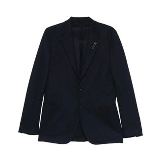 Lardini Homme, Vestes, Bleu, Taille: 2XL Classic Straight American