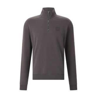 Belstaff Homme, Sweatshirts et sweats &agrave; capuche, Vert, Taille: 2XL SweaT-shirt z fermetureure &eacute;clair