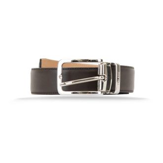 Alviero Martini 1A Classe Herreng&uuml;rtel mit ikonischem Geo-Muster - - Accessories - Herren - Braun - 95 CM
