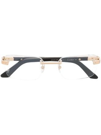 Cartier lunettes de vue &agrave; design sans monture - Or