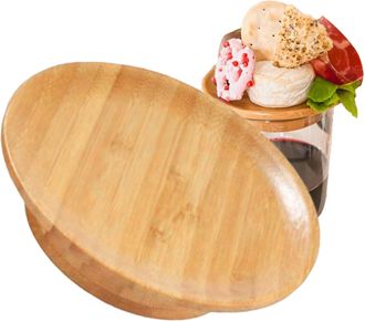 Generic Weinglas Charcuterie Aufsatz - Holz Bar Partyzubeh&ouml;r,Mini Weinglas Aufsatz,F&uuml;r Partyunterhalter, Eventplaner, Erwachsene G&auml;ste, Zuhause, Feiertage, Fa