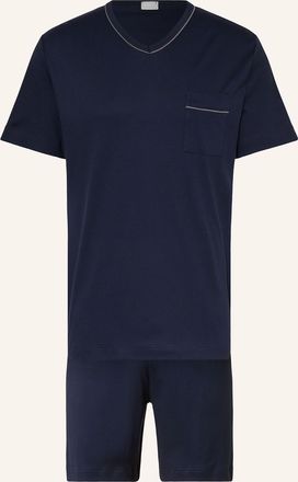 Mey Mey Shorty-Schlafanzug Serie Pure Night blau