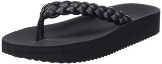 Flip*Flop Unisex wedgyweave, Black, 42 EU