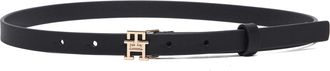 Tommy Hilfiger G&uuml;rtel Tommy Hilfiger Th Logo 1.5 AW0AW18275 Schwarz