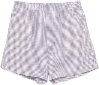 A.P.C. A.p.c., Femme, Shorts, Multicolore, Taille: 34 FR Checked Shorts