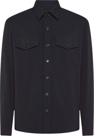 Cruna Homme, Chemises, Noir, Taille: L Osaka Overshirt