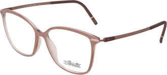 Silhouette Rising Dawn 1619 Fassung - - Accessories - unisex - Braun - 52 MM