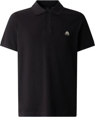 Moose Knuckles Homme, Tops, Noir, Taille: XL Everett Polo