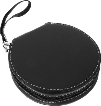 Artibetter CD Hülle mit 20 Fächern Leichte CD Tasche aus Kunststoff Aufbewahrungstasche für DVDs und Discs Kratzfest für Reisen und Auto