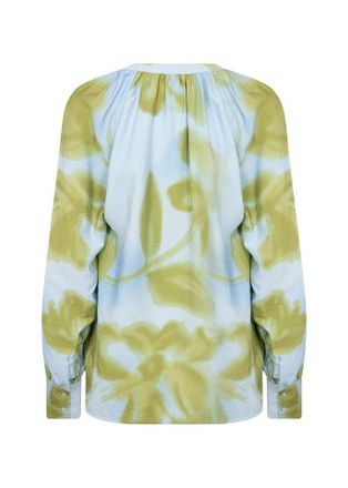 Soyaconcept Langarmbluse SC-CATE 2 - modische Bluse Damen - stylischer Tie-Dye-Druck