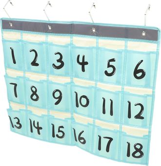 BESPORTBLE Wandhänge Organizer aus Oxford Fächern Mehrzweck Wandaufbewahrungstasche für Mobiltelefone Schmuck und Kleinteile über Tür Hängender Handyhalter für K