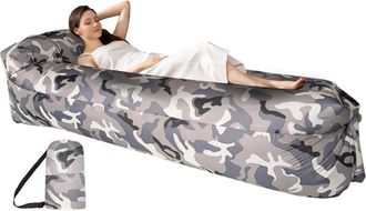 Generic Matratzenliege - Premium-Matratzenauflage Aus Ausrollbarem Memory-Schaumstoff Mit Mit Holzkohle Angereichertem 2-Zoll-Komfortschaum, Leichte, Tragbare