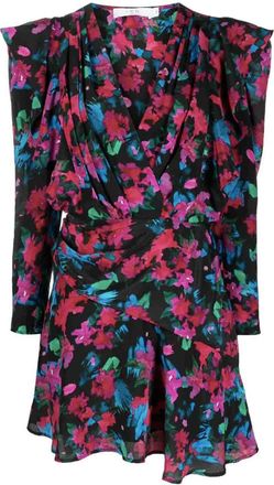 Iro Kurzes Kleid - Bunt