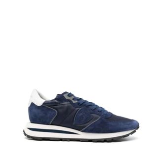 Philippe Model Leder Tropez Sneakers mit Baumwollschn&uuml;rsenkeln - - Shoes - Herren - Gr&uuml;n - 44 EU
