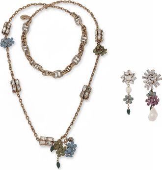 Max Mara Schmuckset Halskette und Ohrringe Weekend Max Mara 2615751094650 Goldfarben