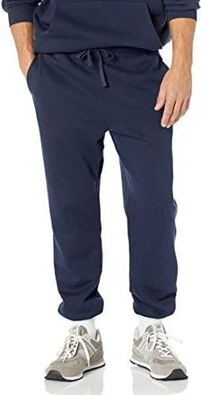 Amazon Essentials Pantalon de Survêtement Serré Aux Chevilles, Coupe Décontractée (Grandes Tailles Disponibles) Homme, Bleu Marine, XXL