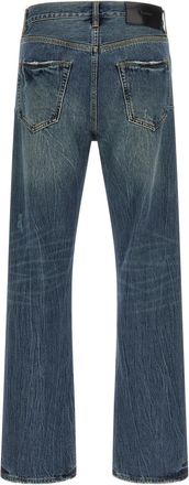 Purple P011 Jeans - Blue