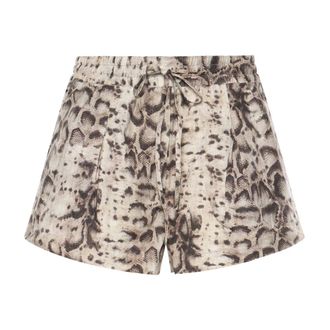 Pinko Pinko, Femme, Shorts, Multicolore, Taille: 40 FR Short Shorts