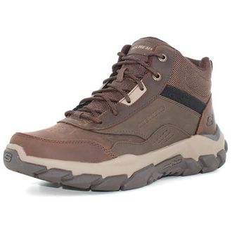 Skechers Homme Santoro Hopkins Botte de randonn&eacute;e, Cocoa Leather/Synthetic/Mesh, 48.5 EU