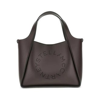 Stella McCartney Logo Crossbody Tote - - Bags - Damen - Braun - ONE SIZE
