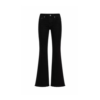John Richmond Damen, Jeans, Schwarzk, W28Gr&ouml;&szlig;e