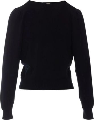 Twinset Pullover mit V-Ausschnitt - - Knitwear - Damen - Schwarzk - M