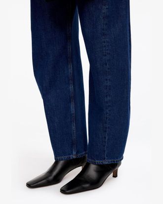 Arket Stiefelette Aus Leder -Schwarz