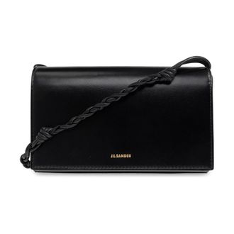 Jil Sander Tangle Wallet mit Riemen - - Accessories - Damen - Schwarzk - ONE SIZE