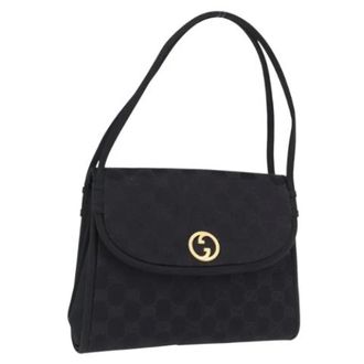 Gucci Sac bandouli&egrave;re vintage doccasion - Femme - Pre-owned - Noir - Taille: ONE Size