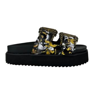Versace Jeans Couture Flache Sandalen - - Shoes - Damen - Mehrfarbig - 35 EU